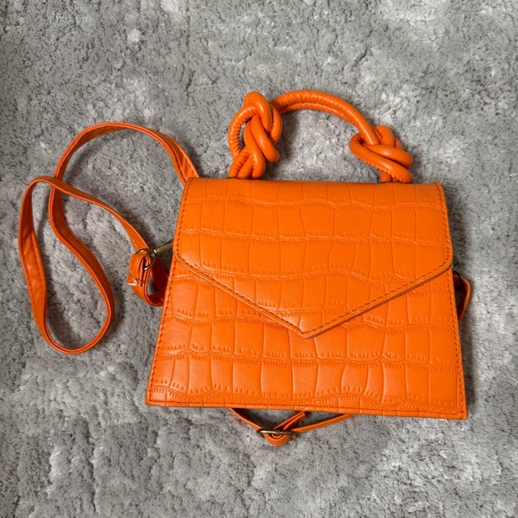 Bags | Orange Purse | Poshmark